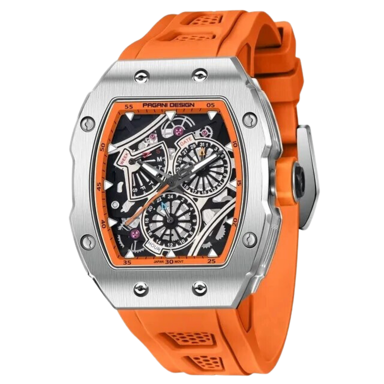 PD-YS012 | TMI VH88 Japonés | Cristal de Zafiro | 5BAR | Multifunción ...